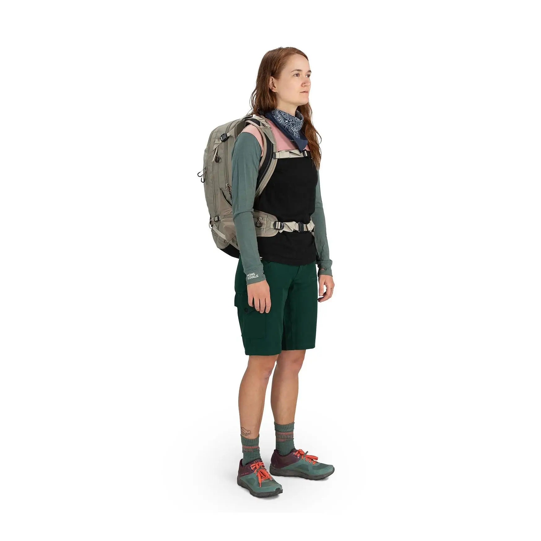 Plecak rowerowy Osprey Escapist 25 Tan Concrete Trekmondo